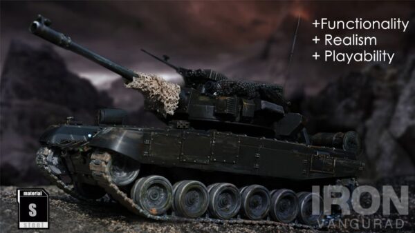 Iron Vanguard’s most versatile alloy RC tank! Shock and Awe ...