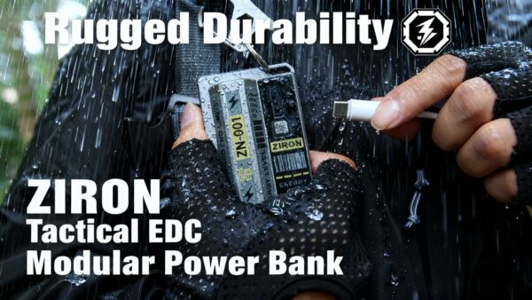 Boundless Power – ZIRON Tactical EDC Modular Power Bank – backerviews.com